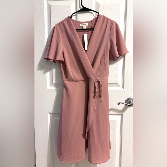 Monteau | Dresses | Monteau Surplice Dress Large | Poshmark